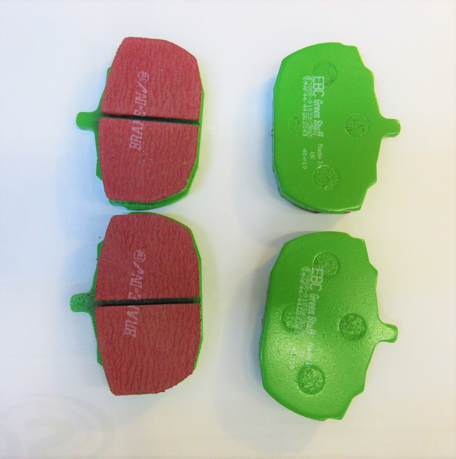 Brake Pads EBC Green 91 on 4/4 & +4 +8 Lockheed Caliper - Brands Hatch ...