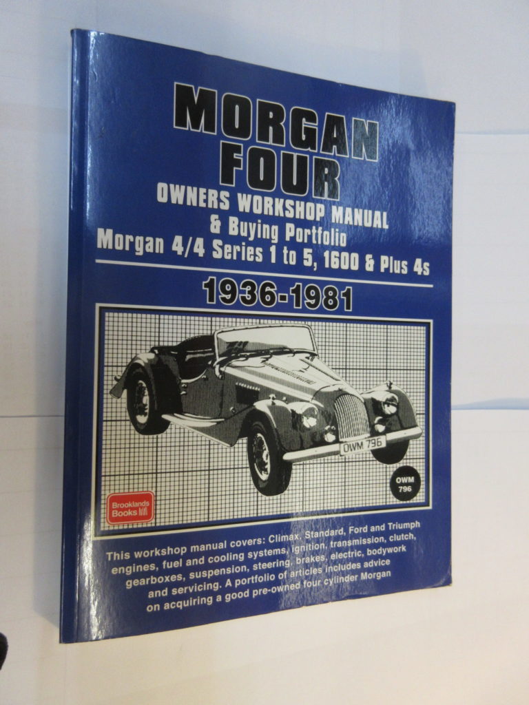 Morgan Four – Owners Workshop Manual – 1936 – 1981 – Morgan Kent