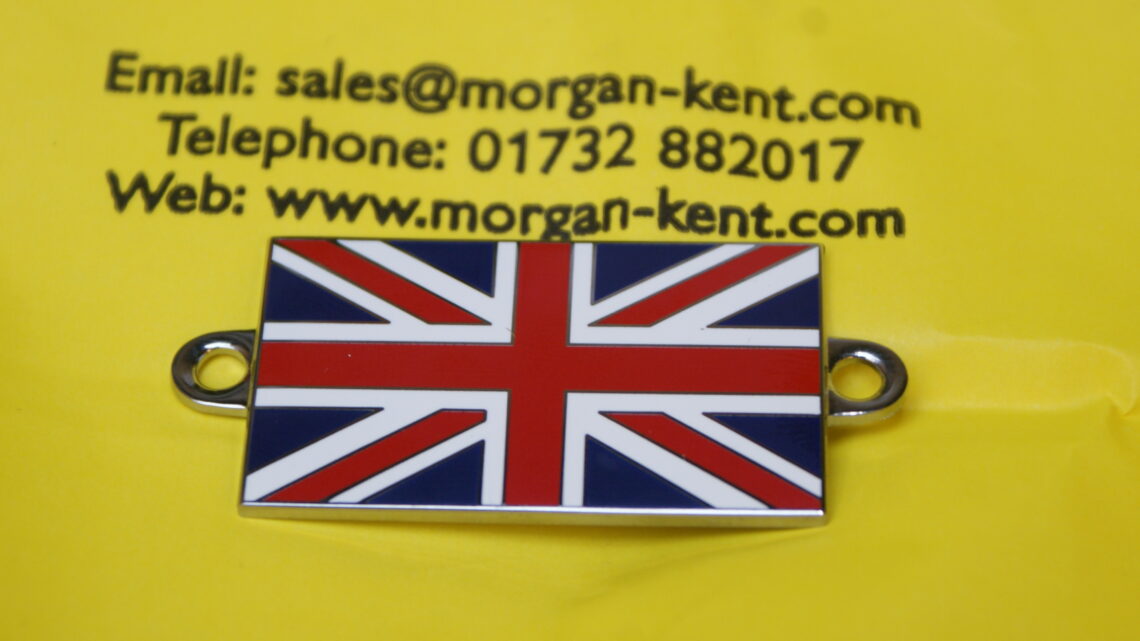 Badge – Enamelled “Union Flag” – Morgan Kent